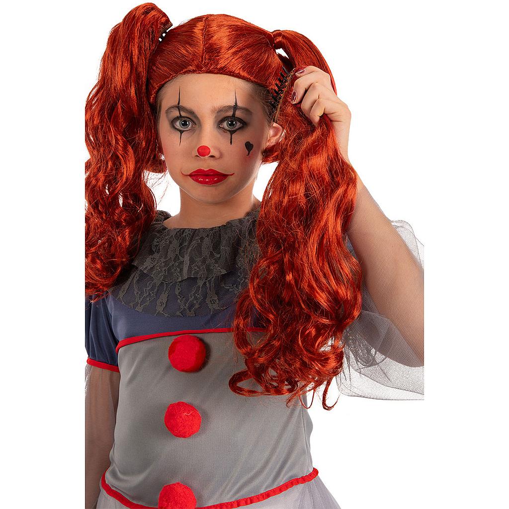 parrucca clown horror bimba | www.debetoys.com