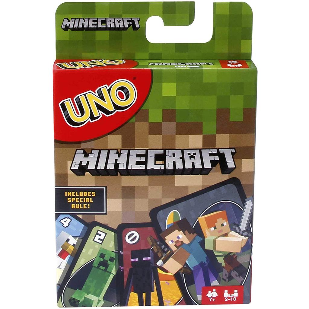 carte Uno Minecraft | www.debetoys.com