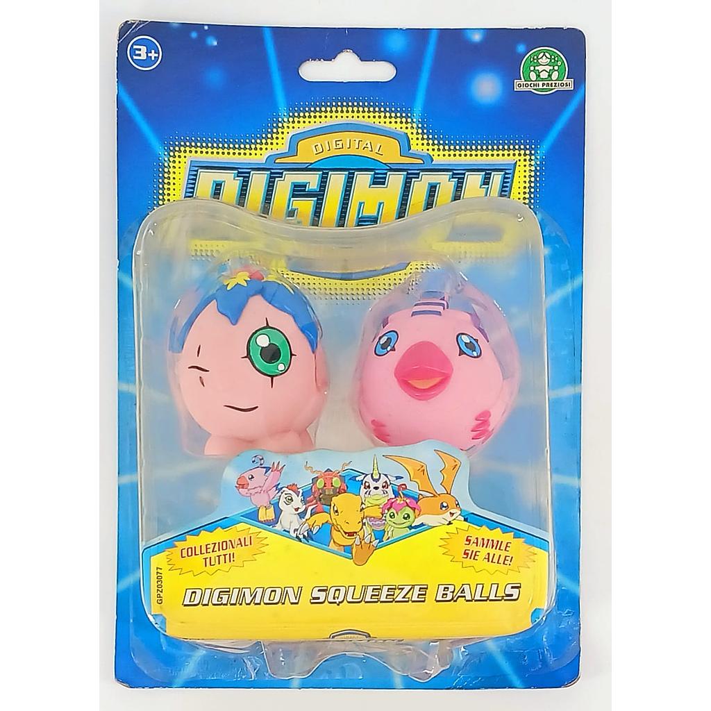 Digimon squeeze balls Yokomon e Biyomon | www.debetoys.com